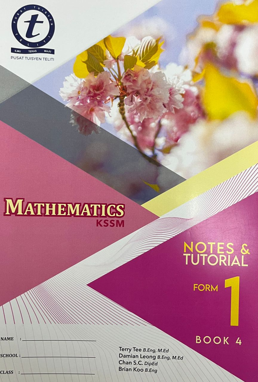 FORM 1 MATHEMATICS MODULE 4